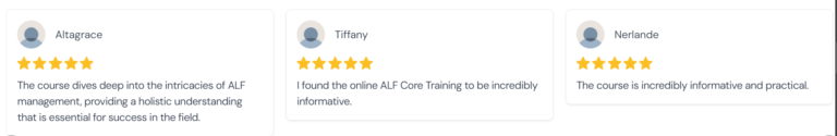 ALF Core Training | Online ALF Core Training Florida | ALF Boss